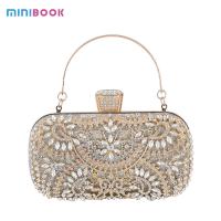 China GoldenChic Shiny Party Bridal Evening Clutch Handbag 19cm x 12.5cm for Glamour for sale