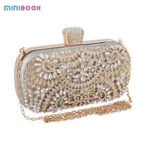 China GoldenChic Shiny Party Bridal Evening Clutch Handbag 19cm x 12.5cm for Glamour for sale