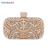 China GoldenChic Shiny Party Bridal Evening Clutch Handbag 19cm x 12.5cm for Glamour for sale