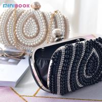 China Women Crystal Clutch Bag ABS PC Rhinestone Handbag 20cm 13cm Shoulder Bag for sale