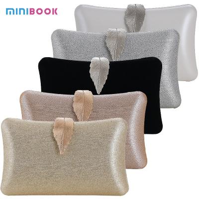 China Minibook Sequin Evening Clutch Bag for Women PU Leather 19.5cm Party Handbag for sale