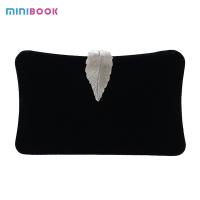 China Minibook Sequin Evening Clutch Bag for Women PU Leather 19.5cm Party Handbag for sale