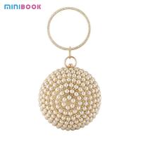 China Minibook Fashion Ladies Handbag Metal Main Material 12.5cm x 13.5cm x 25cm Open Type for sale