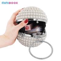 China Minibook Fashion Ladies Handbag Metal Main Material 12.5cm x 13.5cm x 25cm Open Type for sale