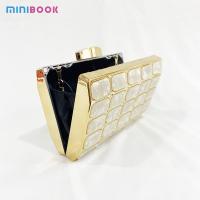 China Minibook Acrylic Evening Clutch Bag 17cm Women Party Wedding Chain Shoulder Bag for sale