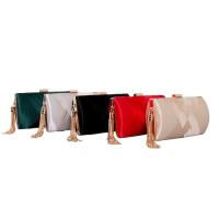China Custom Bridal Clutch Evening Bag Metal Frame Women Handbag 17.5x11x7cm for sale