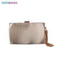 China Custom Bridal Clutch Evening Bag Metal Frame Women Handbag 17.5x11x7cm for sale