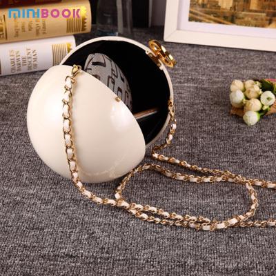 China Mini Book Evening Clutch Bag for Women Party Bridal Prom Metal 15cm Open Purse for sale