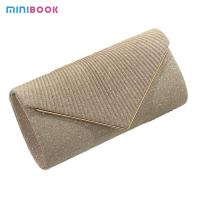 China Custom Polyester Magnetic Clutch Handbag for Dinner Ladies 24.8x11x5cm for sale