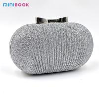 China Polyester Banquet Handbag Women Clutch Shoulder Bag 20cmx6.5cmx13cm Custom Color for sale