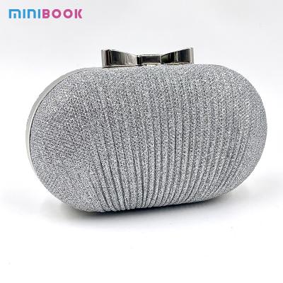 China Polyester Banquet Handbag Women Clutch Shoulder Bag 20cmx6.5cmx13cm Custom Color for sale