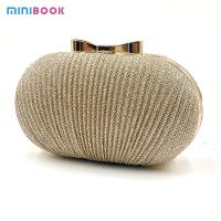 China Polyester Banquet Handbag Women Clutch Shoulder Bag 20cmx6.5cmx13cm Custom Color for sale
