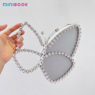 China Women Crystal Rhinestone Evening Clutch Bag Wedding Shoulder Purse 25cm for sale