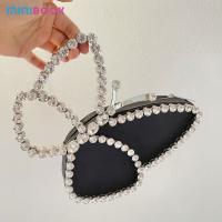 China Women Crystal Rhinestone Evening Clutch Bag Wedding Shoulder Purse 25cm for sale