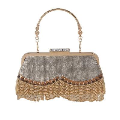China Crystal Minibook Clutch Handbag for Women Wedding Party 23.5cm Shoulder Bag for sale