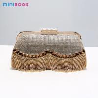 China Crystal Minibook Clutch Handbag for Women Wedding Party 23.5cm Shoulder Bag for sale