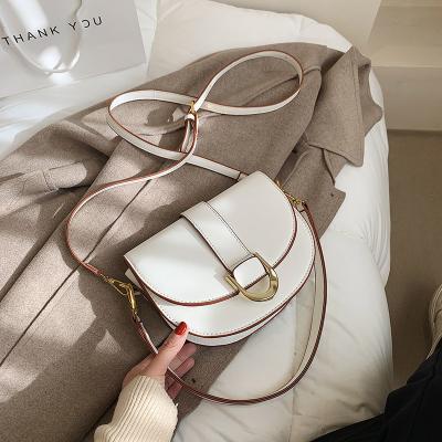 China PU Leather Mini Ladies Handbag 21cm 16cm Shoulder Bag Unisex Fashion Crossbody Bag for sale