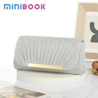 China PC Metal Fashionable Hot Drilling Clutch Handbag Saddle Shape Women Evening Bag for sale