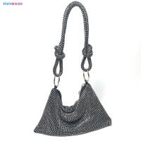 China Fashion Rhinestone Clutch Messenger Shoulder Bag for Evening Party 20x12cm for sale
