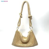 China Fashion Rhinestone Clutch Messenger Shoulder Bag for Evening Party 20x12cm for sale