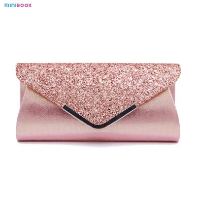 China PVC Crystal Bling Wallet Clutch Bag for Women Evening Party Handbag 20cm for sale
