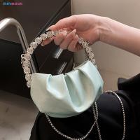 China Women's Crossbody Party Dinner Evening Bag Chain PU Leather Handbag 20cm x 12cm for sale