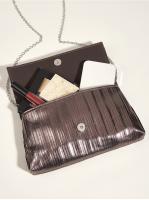China Envelope Minibook Shiny Clutch Luxury Rainbow Color Evening Bag for Wedding Party 20cm for sale