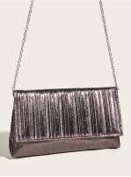 China Envelope Minibook Shiny Clutch Luxury Rainbow Color Evening Bag for Wedding Party 20cm for sale
