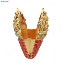 China Metal Rhinestone Chain Evening Bag for Women Party Clutch 20cm x 12cm for sale