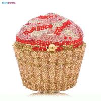China Handmade Crystal Clutch Evening Bag Wedding Gold Blind Diamond 20cm x 12cm for sale