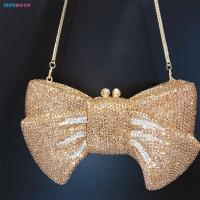 China Crystal Evening Clutch Bag Full Diamond Banquet Handbag with CANDY Pattern 20cm for sale