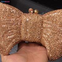 China Crystal Evening Clutch Bag Full Diamond Banquet Handbag with CANDY Pattern 20cm for sale
