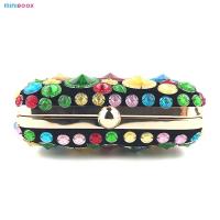 China Luxury Women's Evening Clutch Handbag Banquet Bag Low MOQ 20cm Mix Models Custom Logo for sale