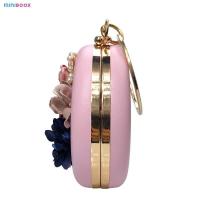 China OEM Landscape Pattern Luxury Crossbody Chain Clutch Evening Bag for Women 20x12cm for sale