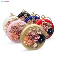 China OEM Landscape Pattern Luxury Crossbody Chain Clutch Evening Bag for Women 20x12cm for sale