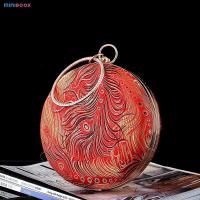 China Round Ball Gold Glitter Crystal Luxury Hand Purse Diamond Metal Woman Ball Clutch Bag 20cm for sale