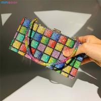 China Square Elegant Party Evening Clutch Purse Handbag Luxury Designer Crossbody Bag 20cm for sale