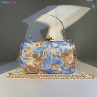 China Embroidered Handmade Beaded Dinner Bag for Daily Life Low MOQ Mix Models Custom Logo for sale