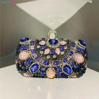 China Handmade Spherical Round Beaded Flowers Evening Bag Party Pearl Clutch 20cm for sale
