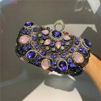 China Handmade Spherical Round Beaded Flowers Evening Bag Party Pearl Clutch 20cm for sale