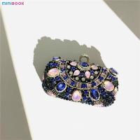 China Handmade Spherical Round Beaded Flowers Evening Bag Party Pearl Clutch 20cm for sale