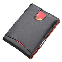China Men's Genuine Leather Wallet with Multi-functional Coin Purse 8 Card Slots RFID Blocking for sale