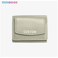 China PU Leather Women Short Wallet with Multi Slot Card Holder and Mini Coin Purse 8x4x1 inch for sale