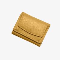 China PU Leather Women Short Wallet with Multi Slot Card Holder and Mini Coin Purse 8x4x1 inch for sale