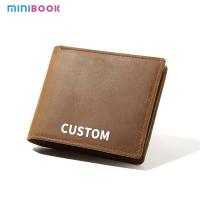 China Vintage Genuine Cow Leather Coin Purse Money Clip Wallet Open Closure for Men Women 10cm for sale