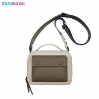 China MINIBOOK Men's PU Leather Multifunctional Waist Bag for Outdoor Travel 2L Capacity for sale