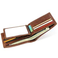 China Minibook Custom Leather Business Card Holder Case Waterproof Credit Card Wallet for Men Women for sale