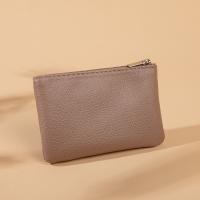 China Custom PU Leather Slim Long Wallet Purse Handbag for Men Women 10 Card Slots for sale