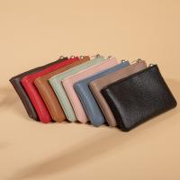 China Custom PU Leather Slim Long Wallet Purse Handbag for Men Women 10 Card Slots for sale