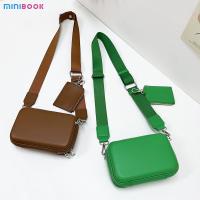 China Custom Logo Men's Leather Sling Bag PU Leather Square Box Shape Crossbody Purse 30x20x10 cm for sale